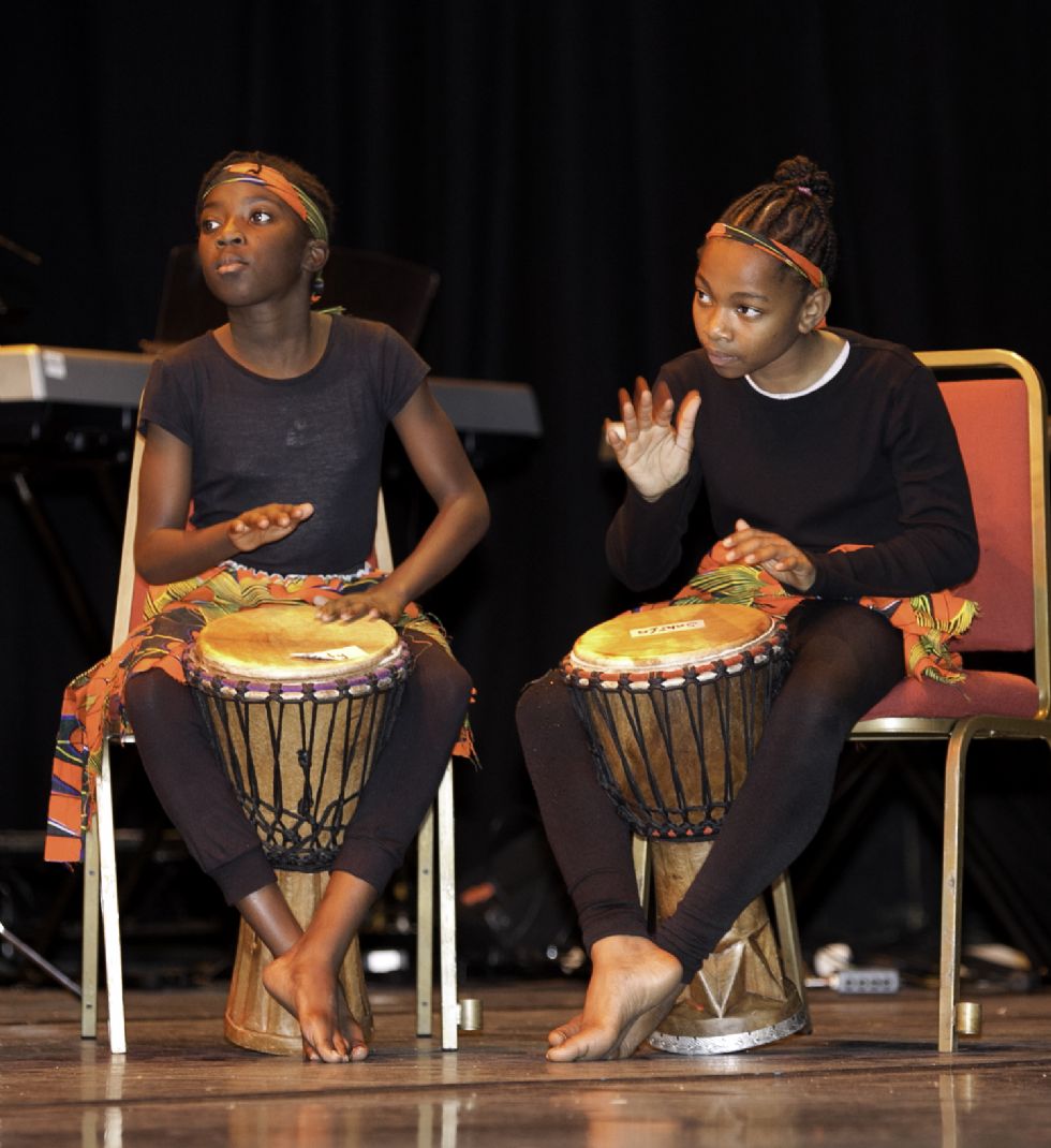 Kingsmead Primary - Dynamix play at Music Service Gala
